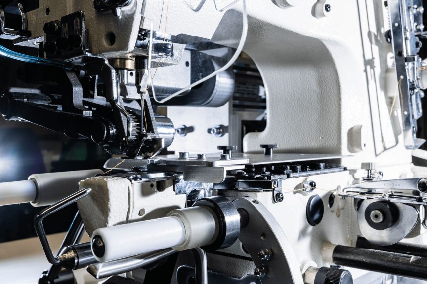 Sewing technology for the production of technical textiles